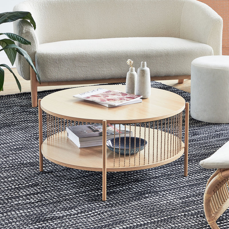 Serena Coffee Table Natural – Silsan Decor