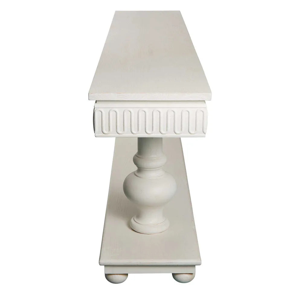 Palmer White Hamptons Console Table – Silsan Decor